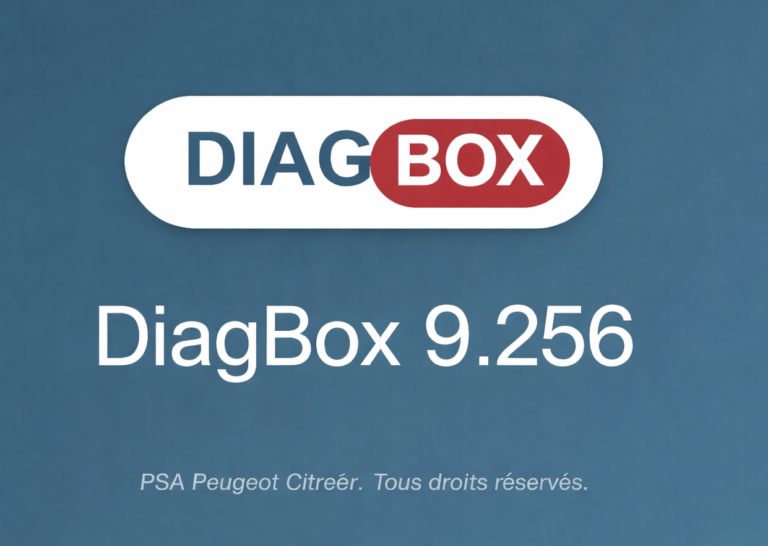 Diagbox 9.256 Offline – Logiciel Diagnostic Peugeot Citroën DS Opel ...